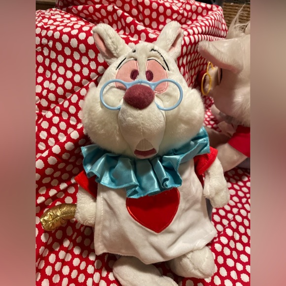 Disney | Toys | Auth Disney Store Alice In Wonderland White Rabbit ...